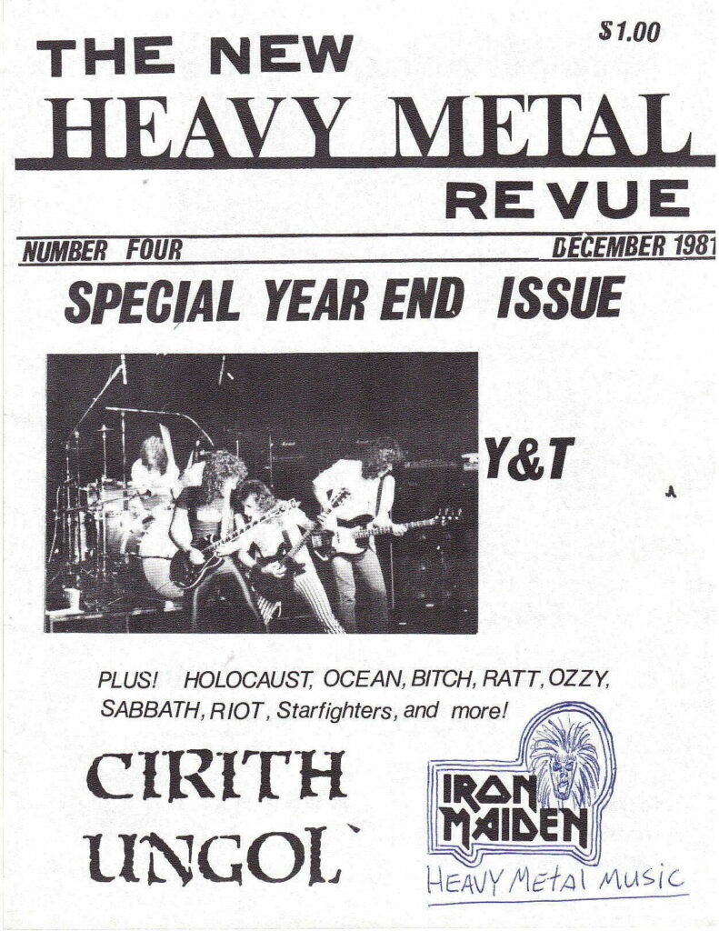 The New Heavy Metal Revue - Number Four » Cirith Ungol Online