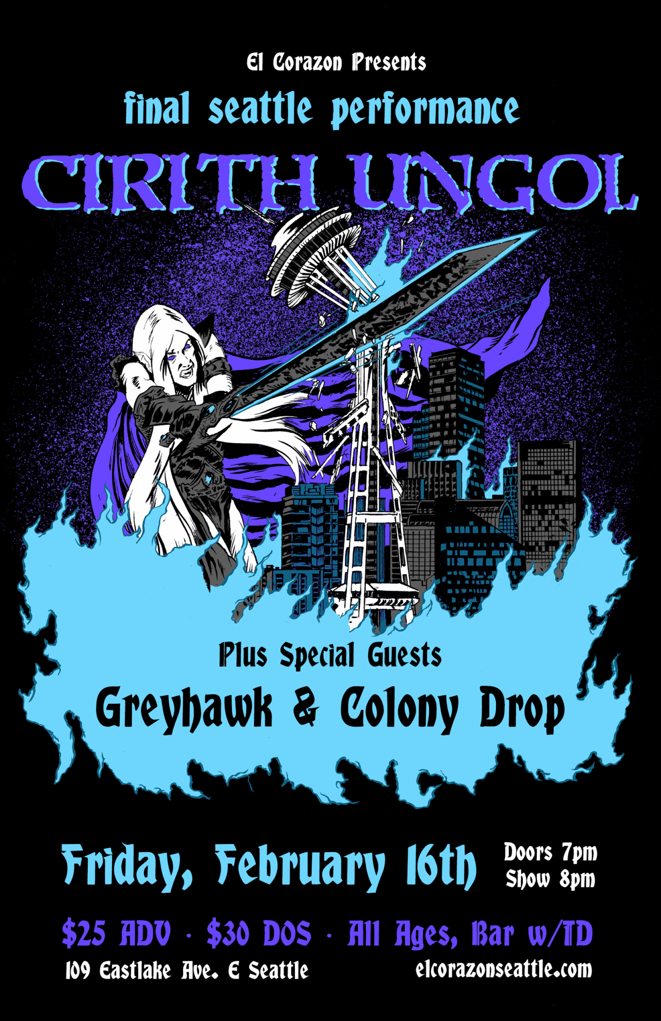 🎫️ Final Seattle Performance – Live Gig » Cirith Ungol Online